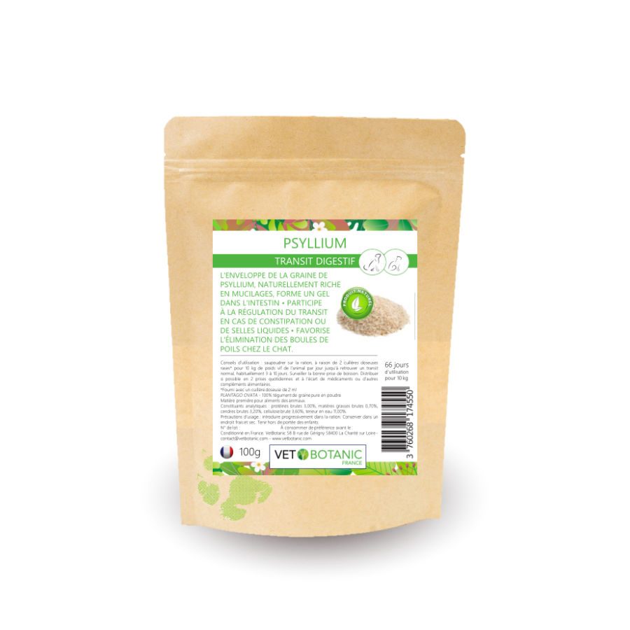 Constipation chien et chat - Plante pure - Vetbotanic